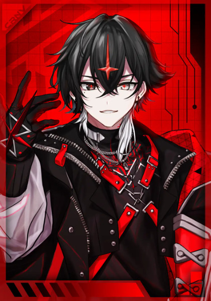 「クロノヴァ」メンバー名前・担当カラー・誕生日まとめ♥歌い手6人白組（かなめ・甘夢れむ・しゃるろ）黒組（ARKHE・しの・うるみや ...