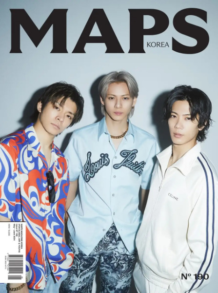 『MAPS』雑誌、Number_iが表紙の創刊号！予約取扱いTSUTAYAオンラインで開始。販売店舗も公開 - コラボ