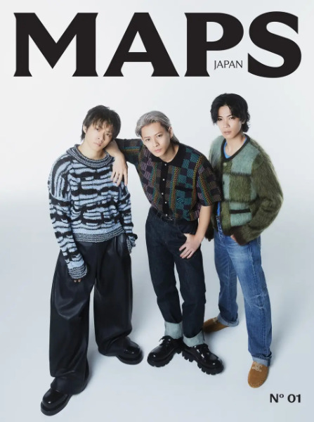 『MAPS』雑誌、Number_iが表紙の創刊号！予約取扱いTSUTAYAオンラインで開始。販売店舗も公開 - コラボ